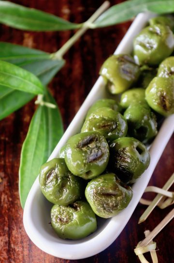 Grilled Olives | Cooking On The Weekends