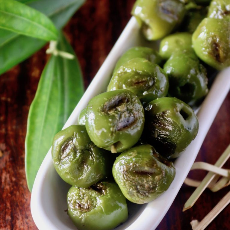 Grilled Olives | Cooking On The Weekends