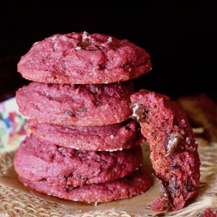 Chocolate Chip Beet Cookies | Cooking On The Weekends